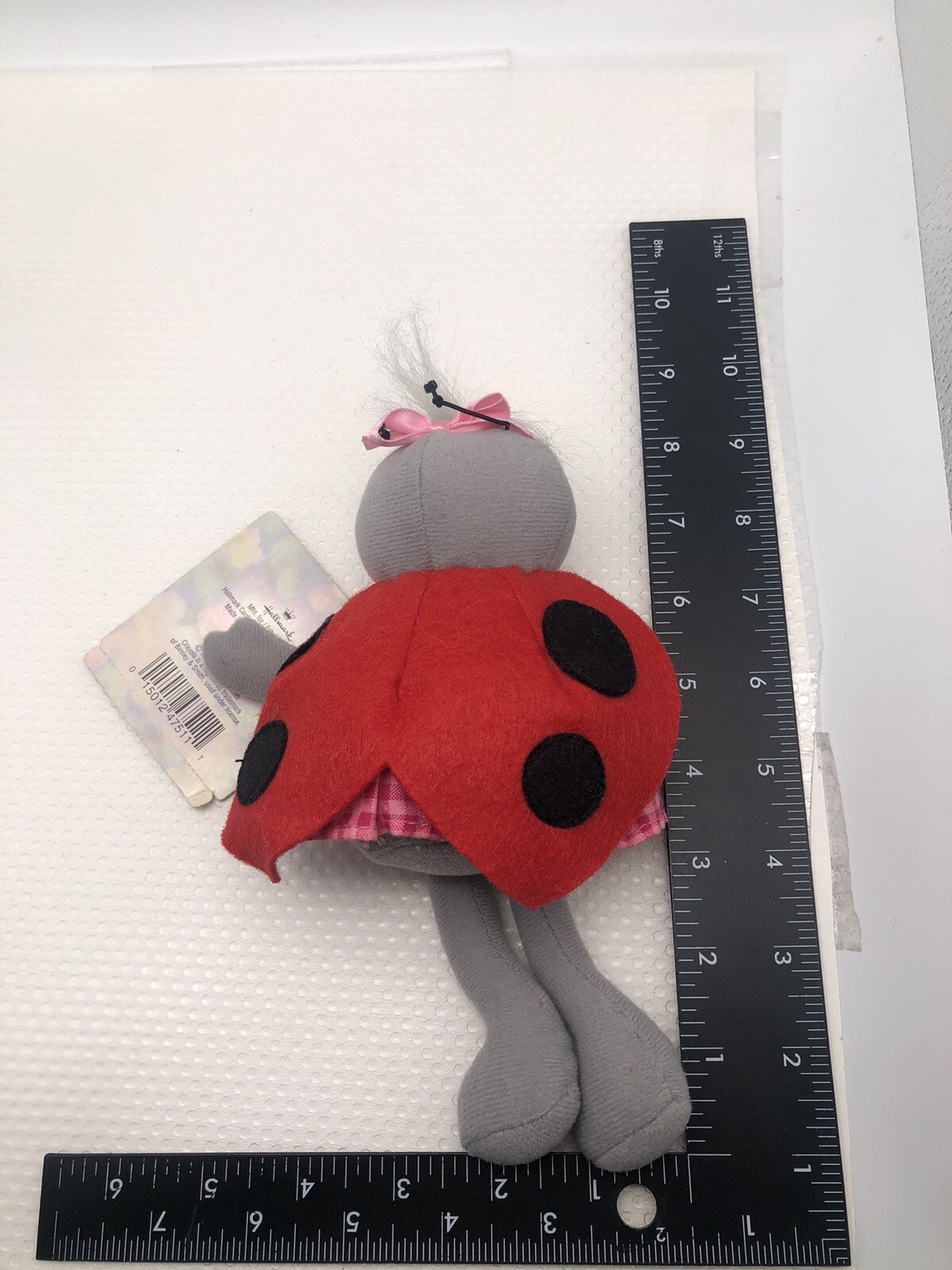 Vtg Hallmark Crayola Storybook Friends Plush Lulu Ladybug Stuffed 8 ...