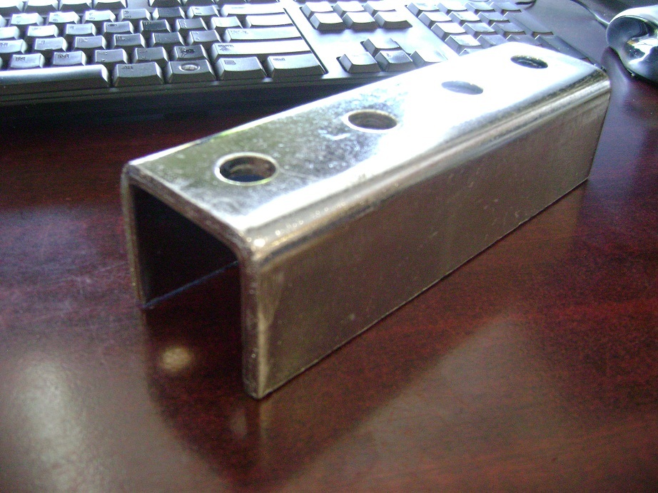 (QTY 2) 1-5/8" 4 Hole Splice Clevis Coupler for Unistrut Channel #4717 ...