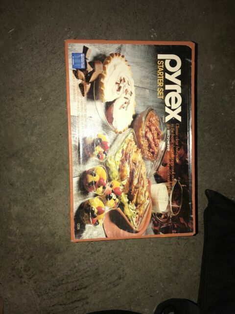 Vintage PYREX Originals 9 Piece Starter Set Glass Ovenware 1208-n . for ...