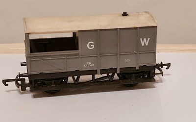 TRIANG R124 GW GWR GREY TOAD BRAKE VAN WAGON 57740 | eBay UK