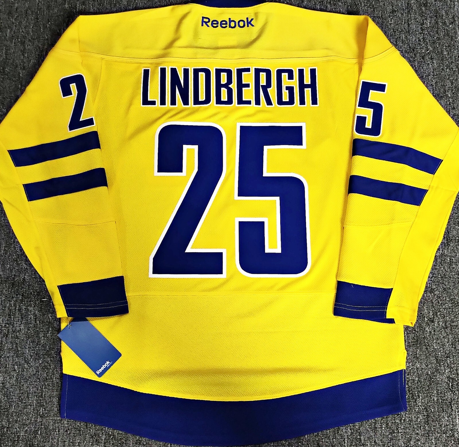 VTG-NWT-SM PELLE LINDBERGH #25 TEAM SWEDEN NATIONAL PATCH LICENSED ...