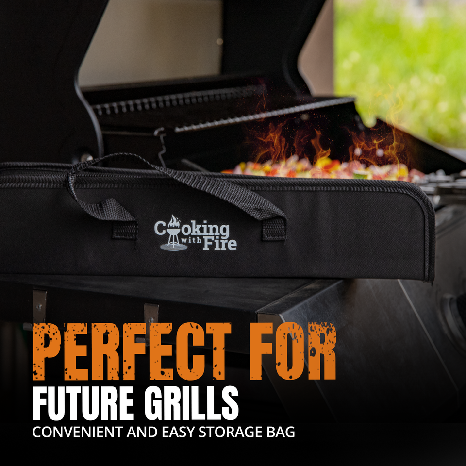 Metal Skewers for Kabobs Plus Skewer Racks - BBQ Skewers for Grilling W ...