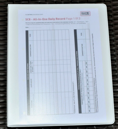 SC8 All In One Record Forms In A Folder 3 Months 2025 Alternative to ...