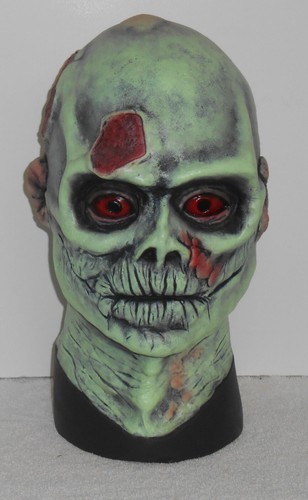 Rare Foam-Filled Latex DON POST NUCLEAR DEATH MASK BUST Halloween Over ...