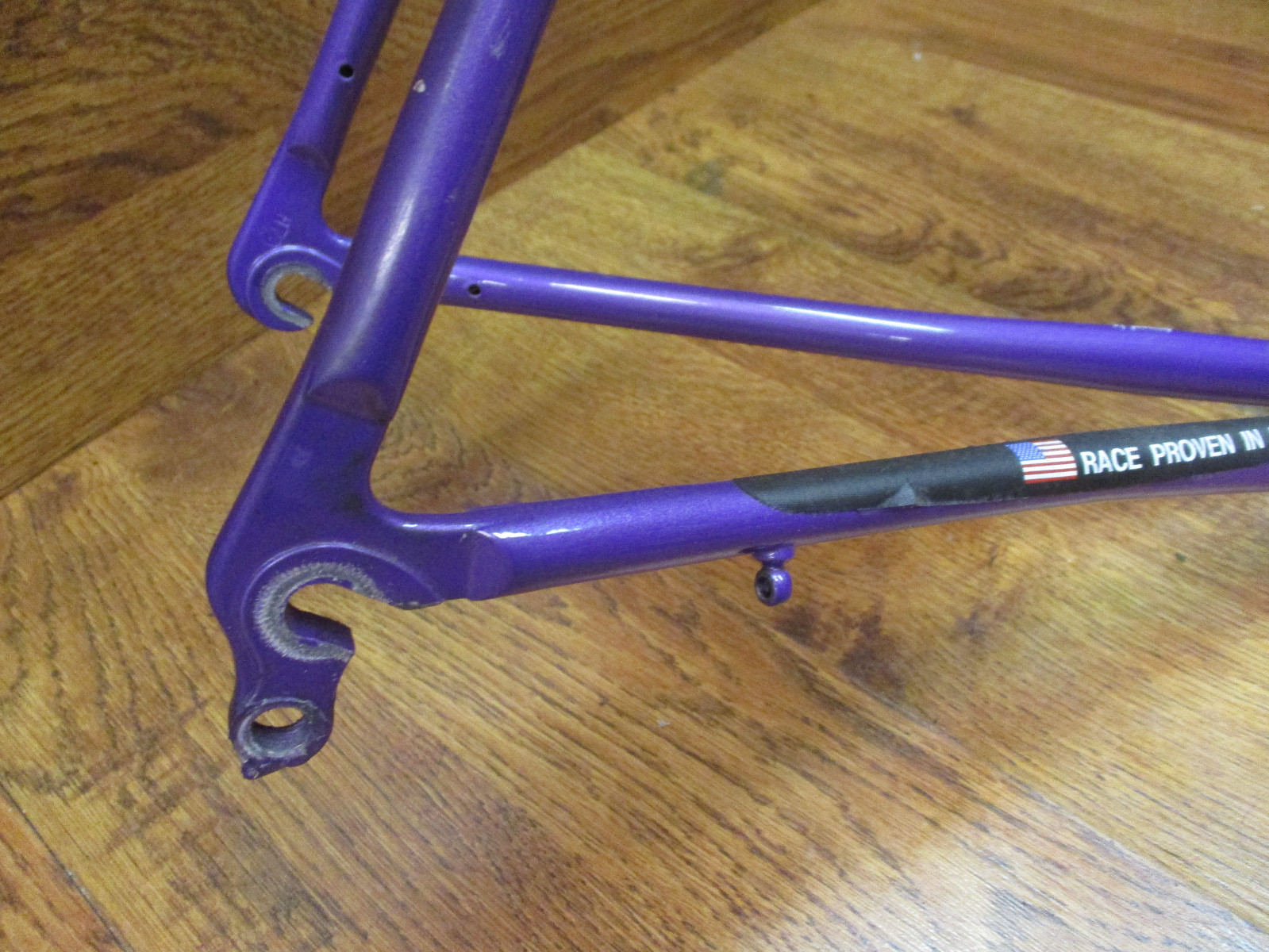 RARE VINTAGE KHS AERO COMP TRUE TEMPER STEEL 700C FRAME SET | eBay