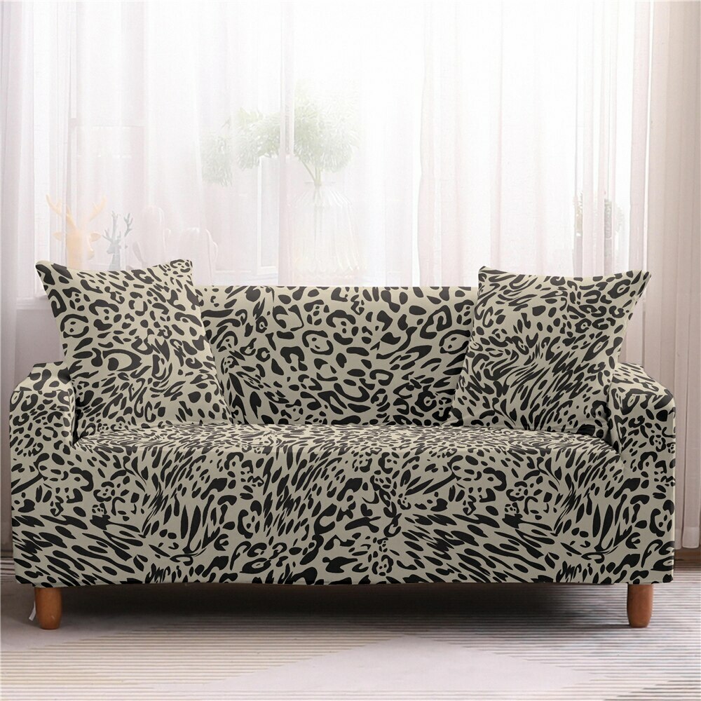 Leopard Sofa Set | Baci Living Room