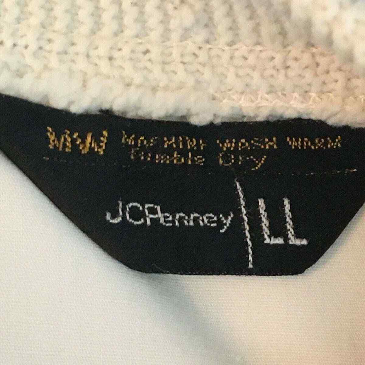 JC Penney Jacket Mens Sz Large Vintage 1960s Cotton Blend JC Penney Jacket Mens Sz Large Vintage 1960s Cotton Blend