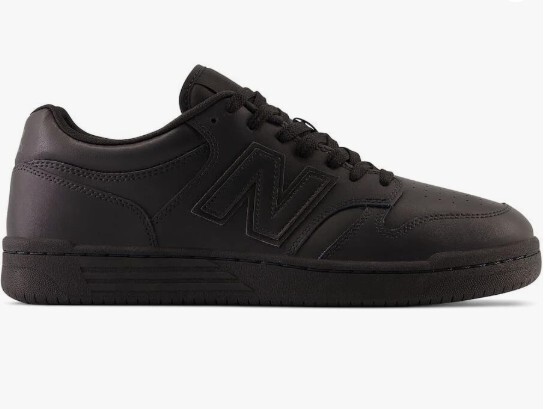 GENUINE NEW BALANCE 480 SIZE 15 D MENS BLACK LEATHER BASKETBALL SNEAKER ...