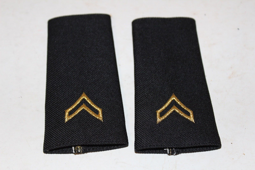 Army Corporal CPL Rank Shoulder Marks Epaulet | eBay
