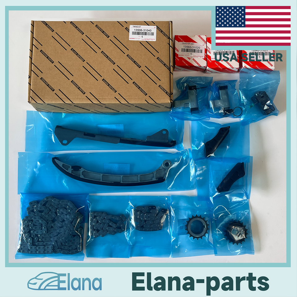 Timing Chain Kit for 2010-2024 Toyota 4Runner FJ Cruiser Tundra 1GR-FE ...