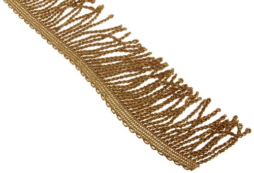 WRIGHTS Products Simplicity Metallic Bullion Fringe 2' X9yd Gold ...