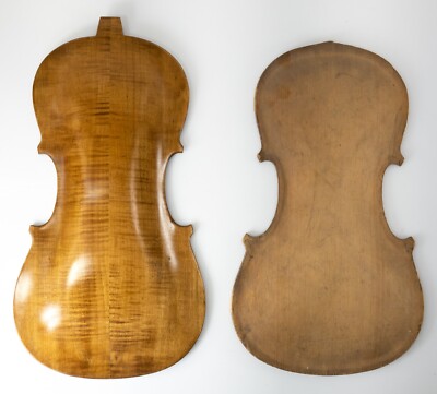 Antique Vintage Decorative Wood Violin Luthier Forms Molds Instrument ...