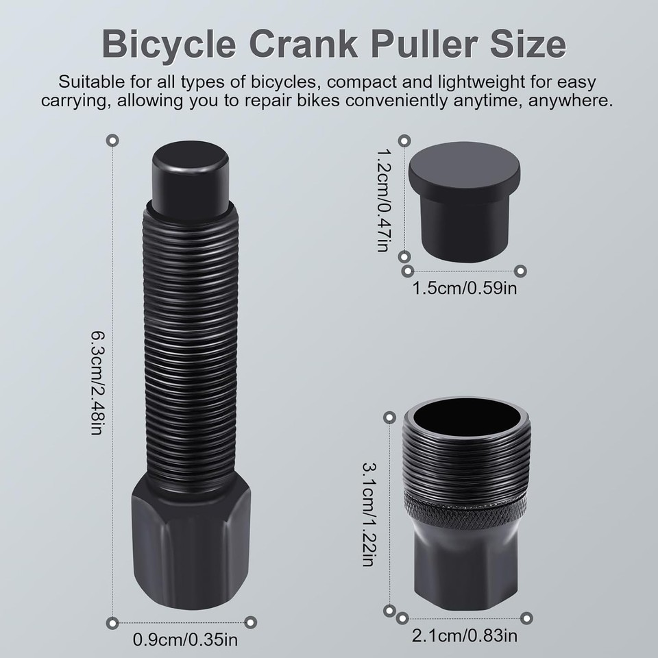 Crank Puller, Quality Bicycle Crank Removal Tool, Crank Arm Removal ...