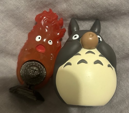 Studio Ghibli Totoro And Calcifer toy | eBay