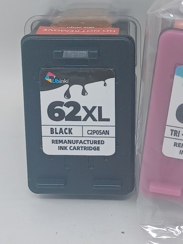 2PK for HP 62XL HP62 Blk Clr (C2P025AN) Ink Cartridge for ENVY 5664 ...