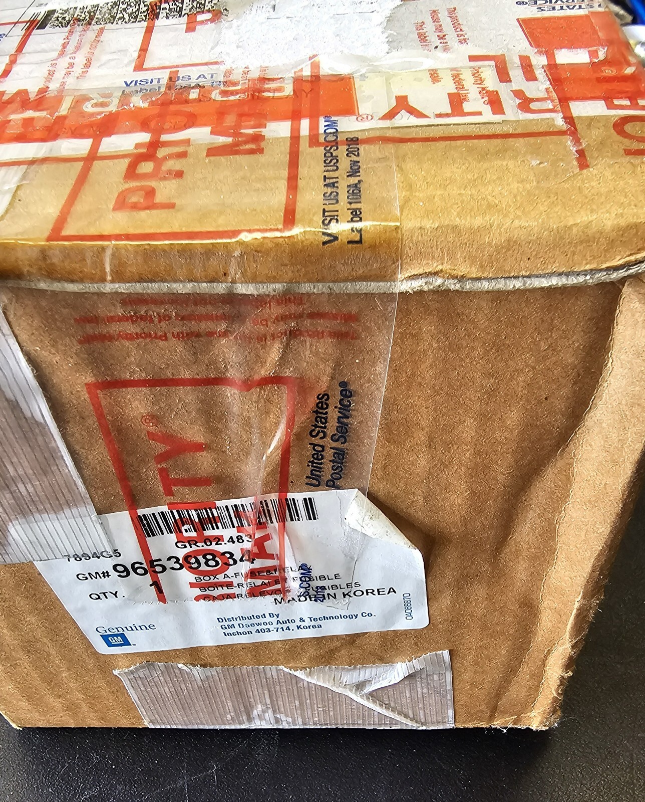 Relay Box-Base GM Parts 96539834 for sale online | eBay