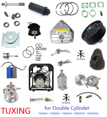 TUXING 4500PSI PCP Air Compressor High Pressure Pump Double Cylinder ...