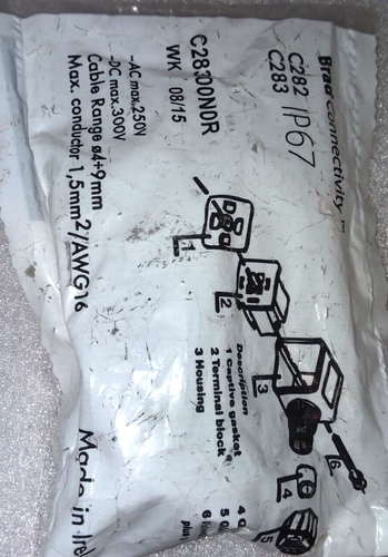 Brad Connectivity C28300N0R C282-C283 IP67 | eBay