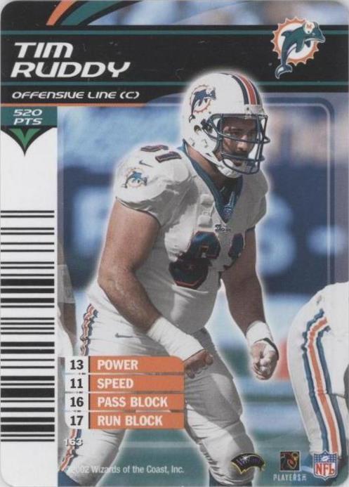 2002-03 NFL Showdown - Tim Ruddy #163 for sale online | eBay