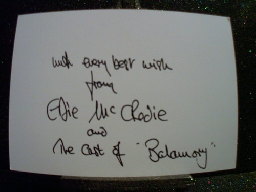 Juliet Cadzow Edie McCredie Original Hand Signed Photograph. Tv Actress ...