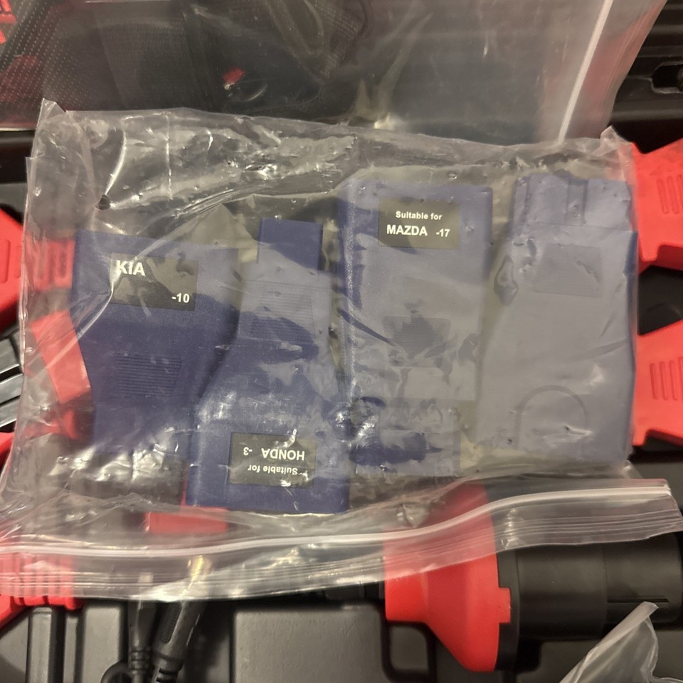 AUTEL Maxi Diagnostic Scanner Carrying Case and Adapters Only NO ...