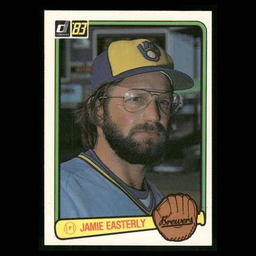 Jamie Easterly #280 1983 Donruss Milwaukee Brewers Baseball Card MLB | eBay