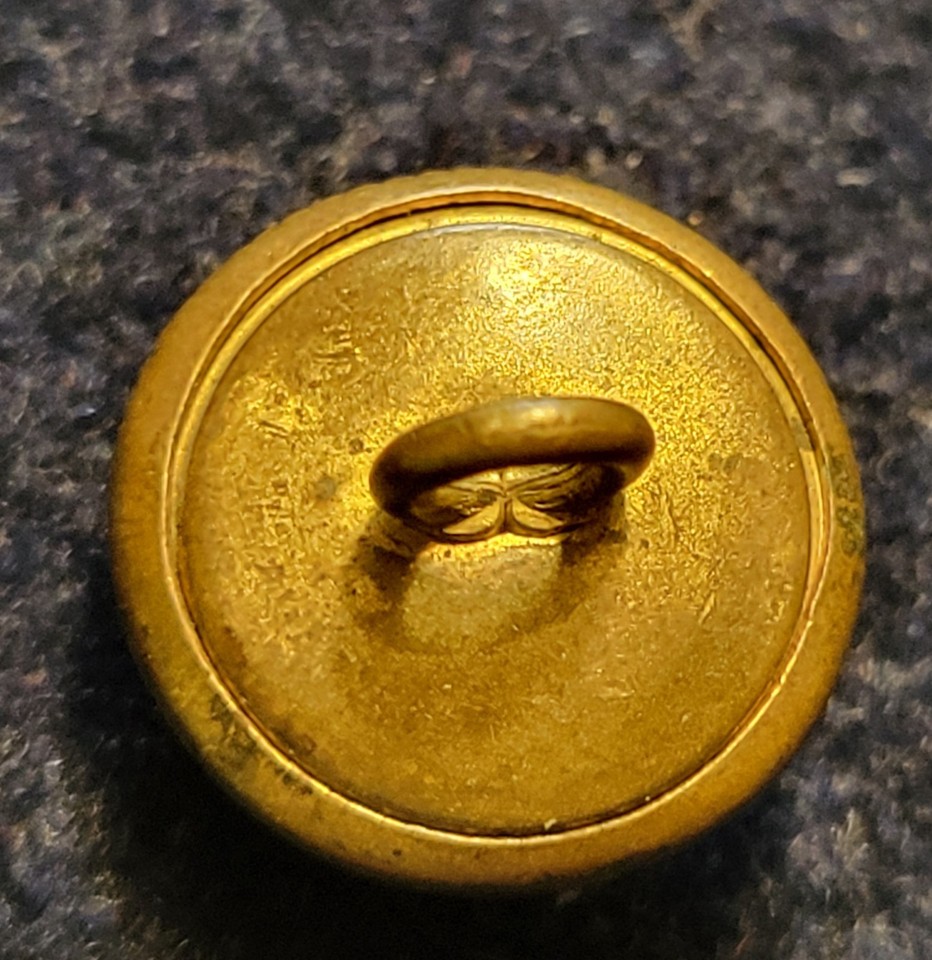 CIVIL WAR PERIOD CONFEDERATE NAVY BUTTON ALBERT# CS-56-Av CSN VARIETY ...