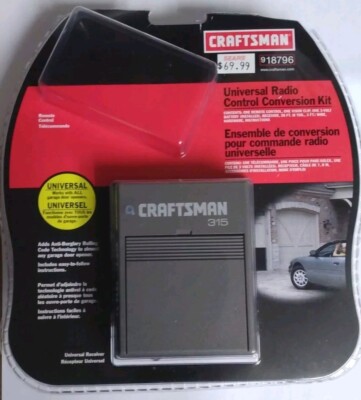 *NO REMOTE* Craftsman 315 Garage Door Opener Universal Receiver | eBay