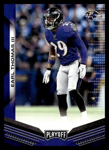 2019 Panini Playoff #27 Earl Thomas III Baltimore Ravens | eBay