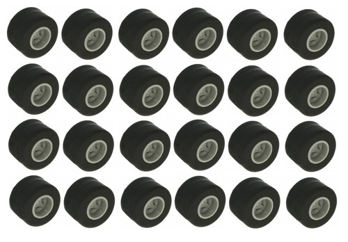 ☀️NEW Lot Of 24 Small Racing 14mm D. x 9mm Smooth Small Wide Slicks ...