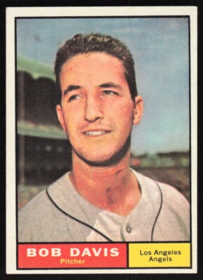 1961 Topps Bob Davis Rookie Los Angeles Angels #246 | eBay
