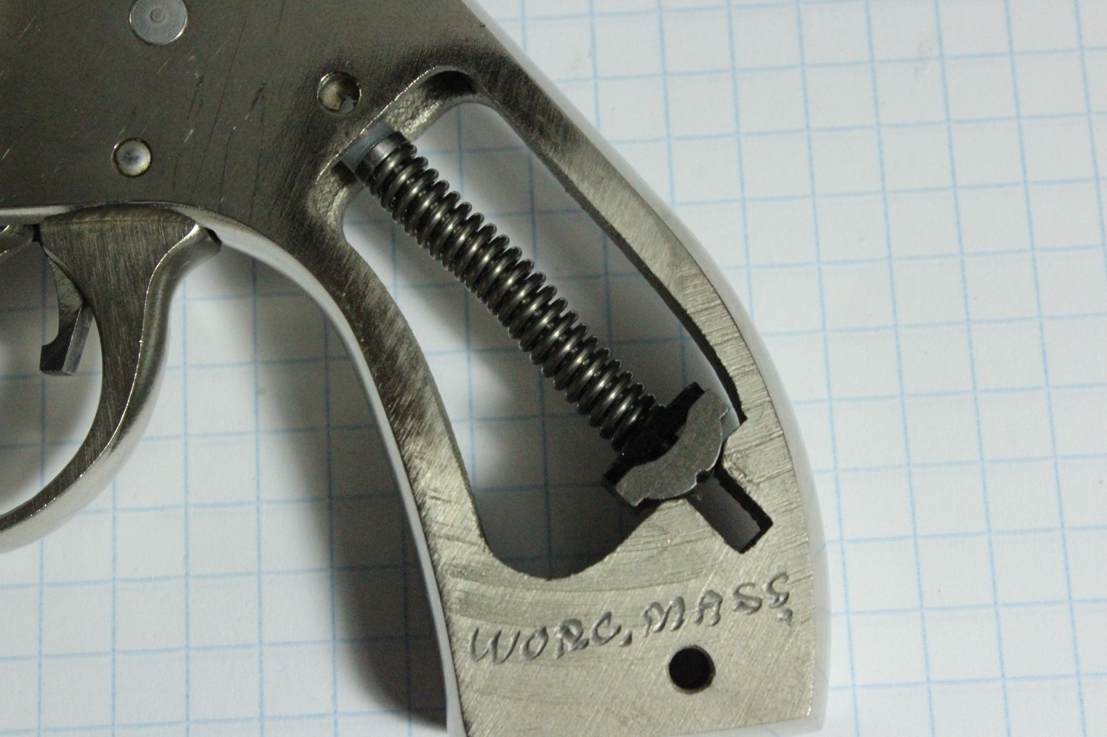 NEW H&R Revolver Mainspring Assembly Plastic Head fits Model 732 733 ...