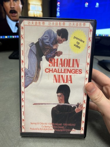 Shaolin Challenges Ninja Shaw Brothers Rare Kung Fu Oop HTF Vhs | eBay