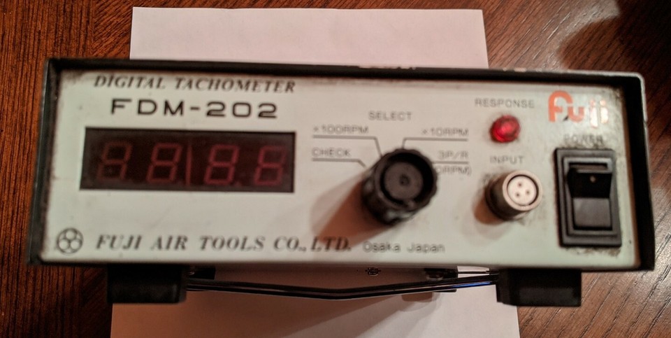 Fuji Digital Pneumatic Tool Tachometer | eBay