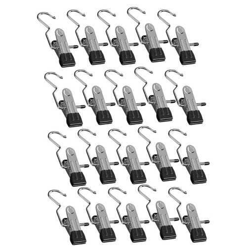 20 Pcs Multifunctional Boot Hangers Clip Laundry Hooks with Clips ...