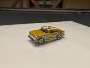 Dash Slot Car 55 Chevy Asphalt Taxi-SEE DESCRIPTION | eBay