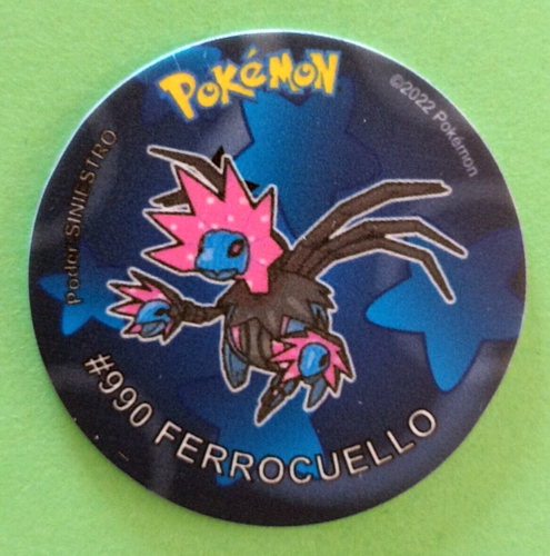 TAZO POKEMON EC #990 FERROCUELLO 2022 Scarlet n Violet PERU South ...