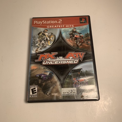 MX vs. ATV Unleashed Sony PlayStation 2 2005 CIB Complete W/ Manual PS2 ...