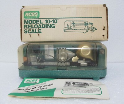 Vintage RCBS Ohaus Model 10-10 Scale with Box | eBay