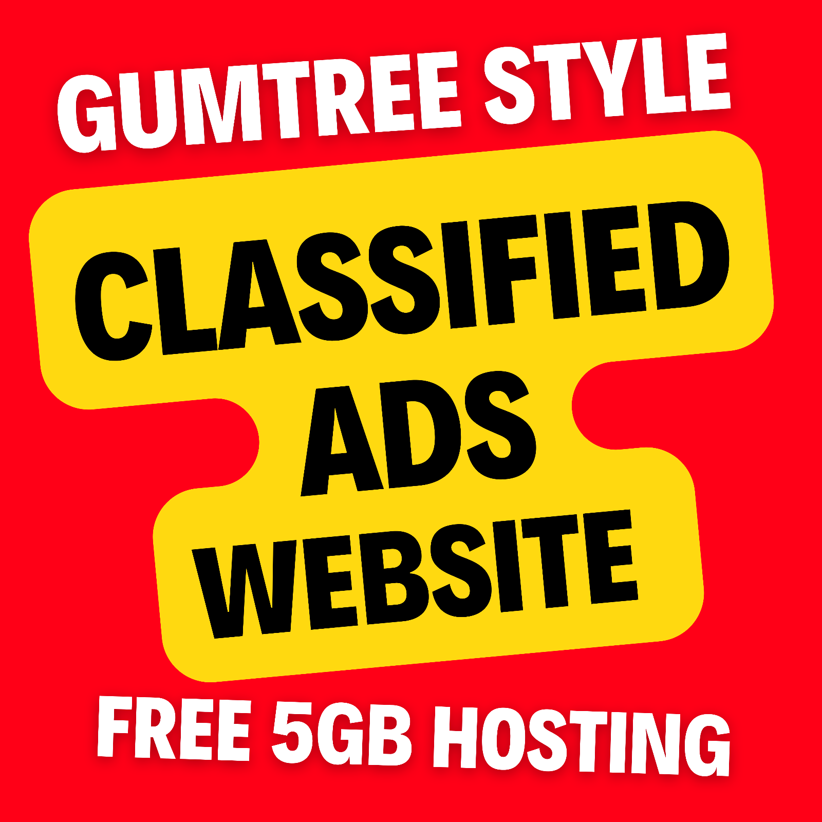 Gumtree Style Classified Website Design with Free 5GB SSD Hosting | eBay