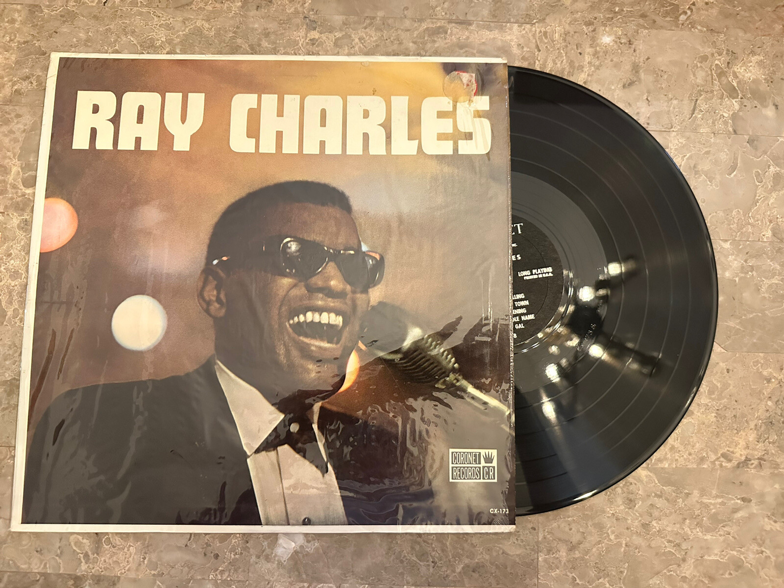 RAY CHARLES 1963 SELF TITLED MONO LP "LATE IN THE EVENING" CORONET | eBay