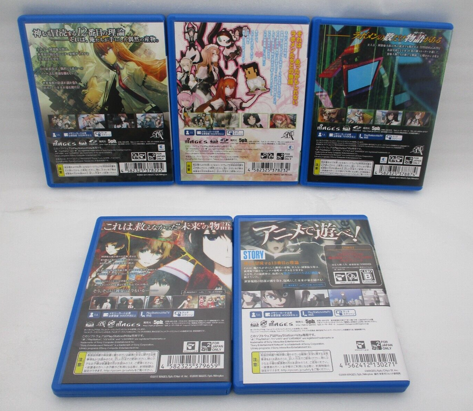 PS VITA Steins;Gate ELITE Zero Hiyokurenri No Darling Phenogram ...