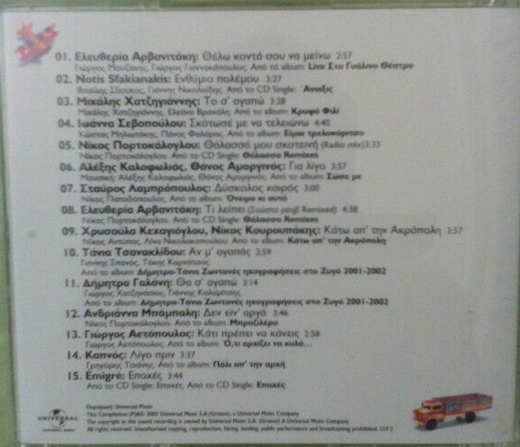 Summer 2002 By Universal Music Greece - Various / Greek Music CD VG+ | eBay