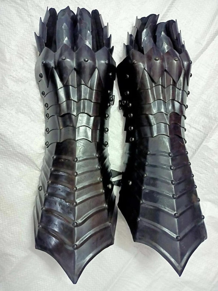 Lord Ringwraith's Nazgul Fantasy Steel Armour Gauntlet Black Medieval ...