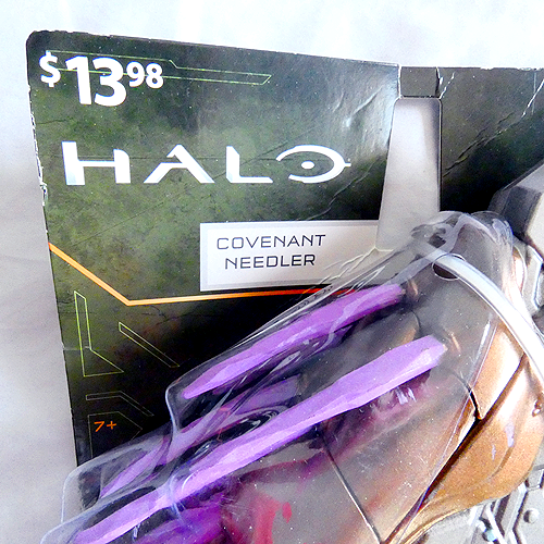 Halo COVENANT NEEDLER Prop Gun Weapon Toy Costume Accessory 7+ Disguise ...