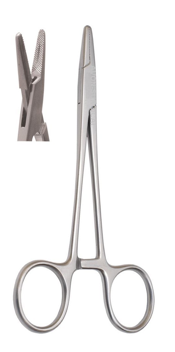 Suture Needle Holder / Driver (5" Stainless Steel) Surgical Dental ...