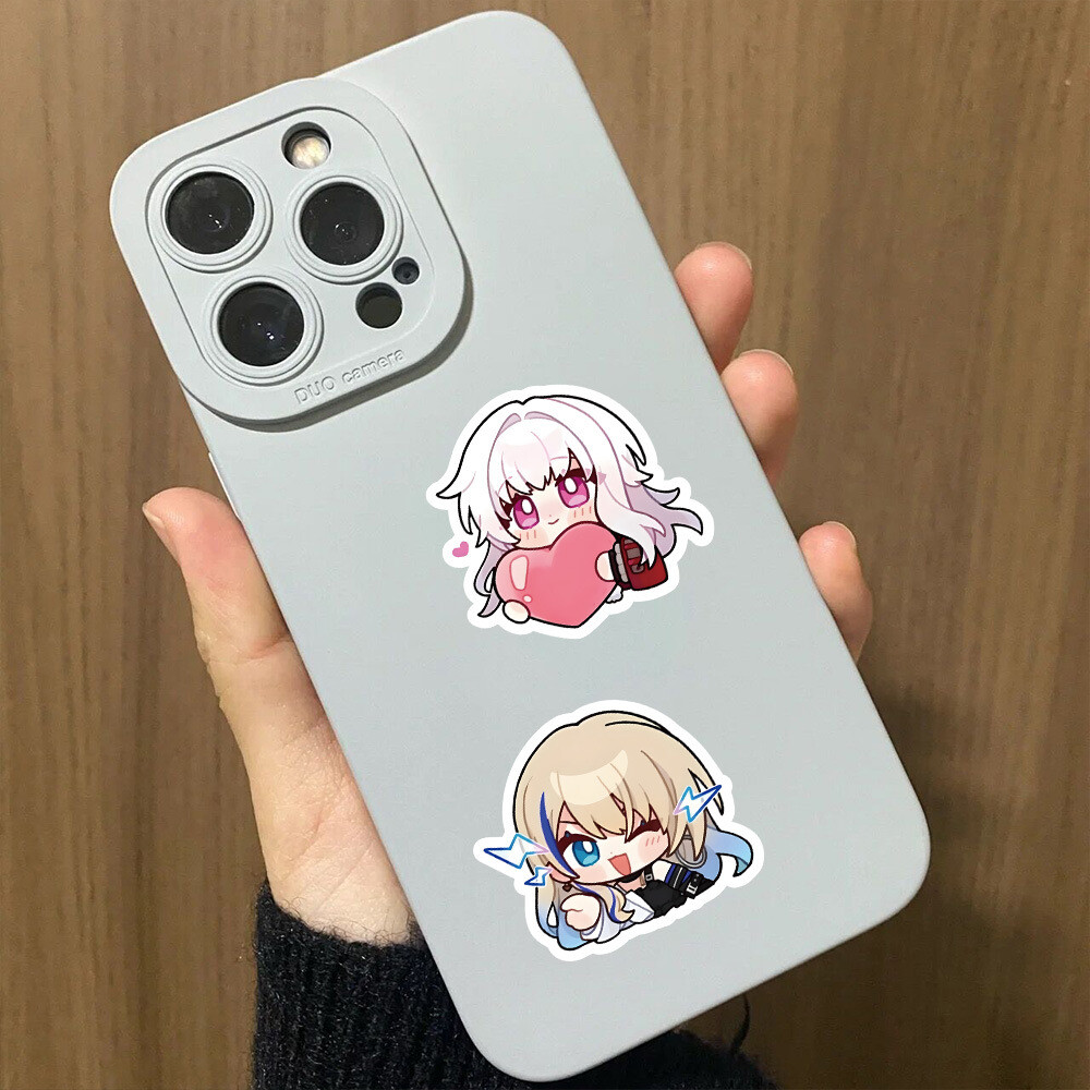 60Pcs Honkai Star Rail Stickers Jing Yuan Blade March 7th Himeko Kafka ...