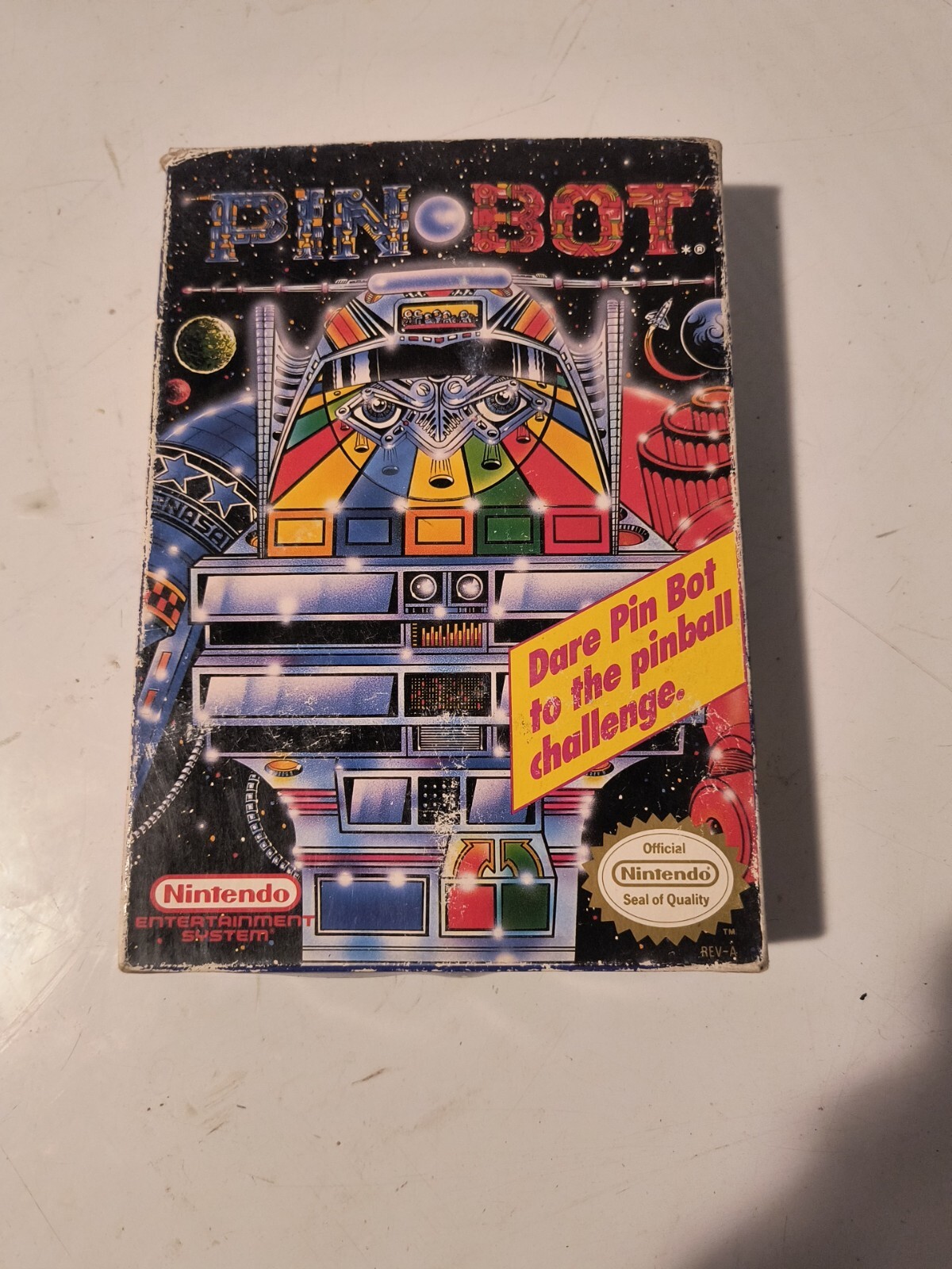 Pinbot (Nintendo NES, 1990) Complete In Box, Cib 45496630515| eBay