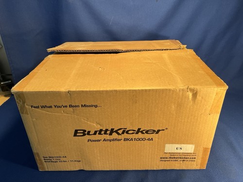ButtKicker BKA1000-4A Power Amplifier New Open Box | eBay