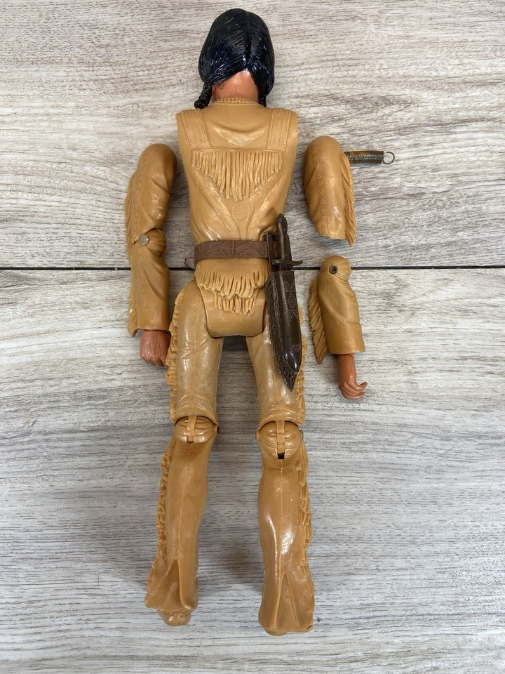 Vintage Marx 1965 Chief Cherokee Figure Original Box Near Complete ...